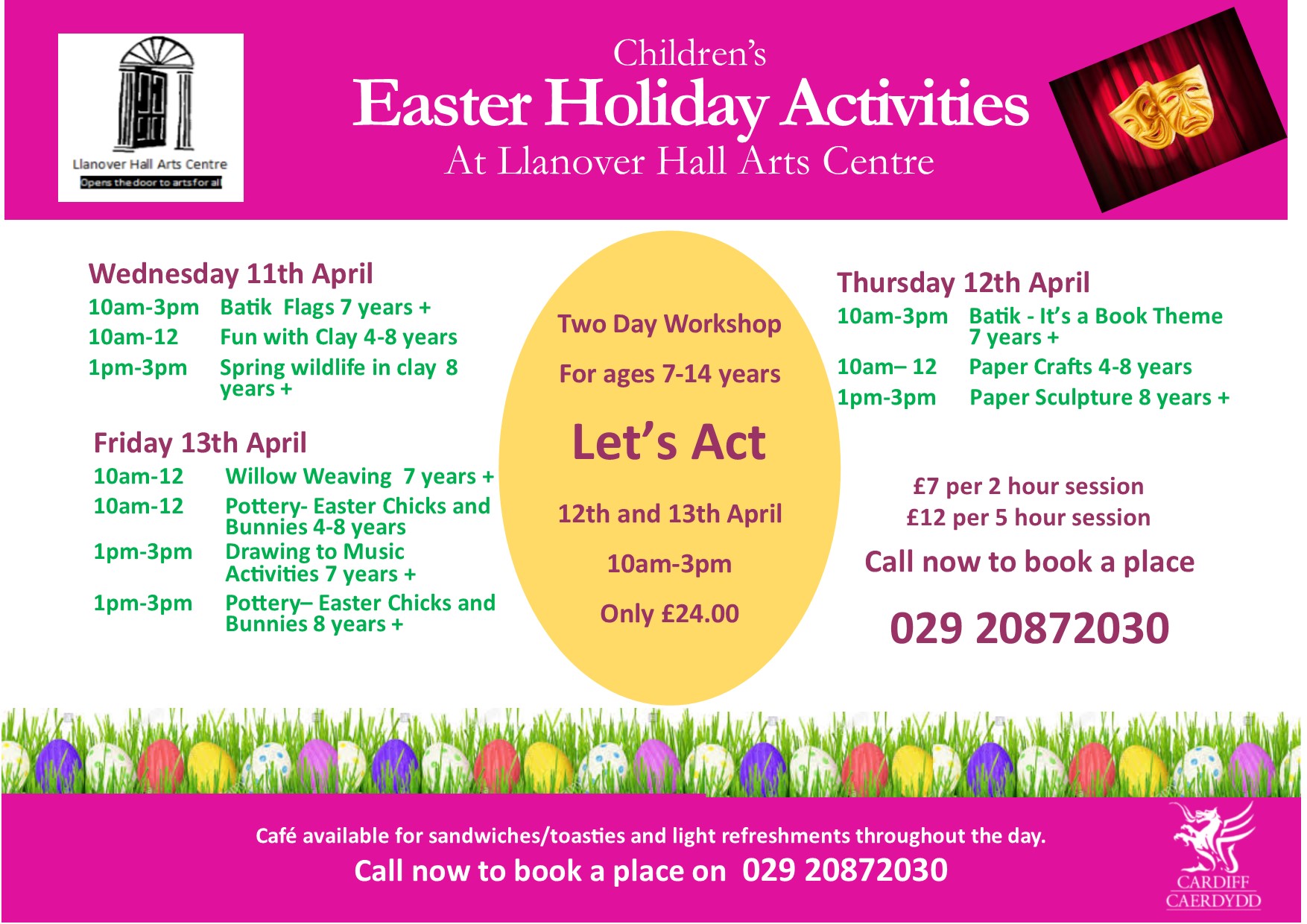 Llanover Hall – Easter Activities – SRCDC