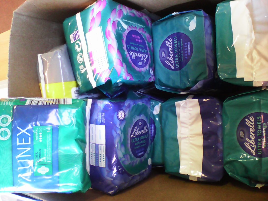 Give and Take Sanitary Product Boxes – SRCDC