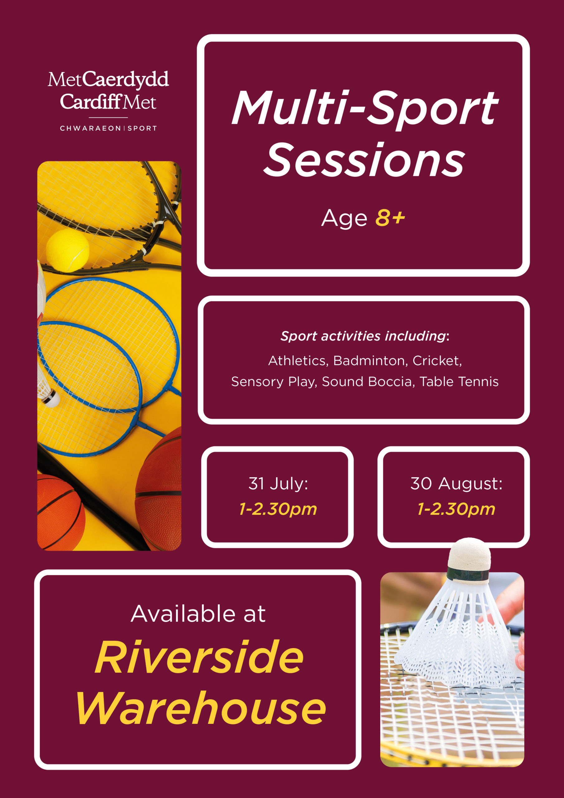 Multi Sport Sessions – SRCDC