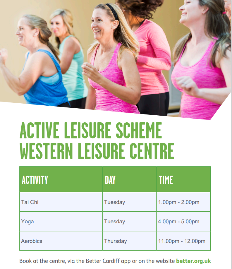 Active Leisure Scheme Activities – Get Moving – SRCDC