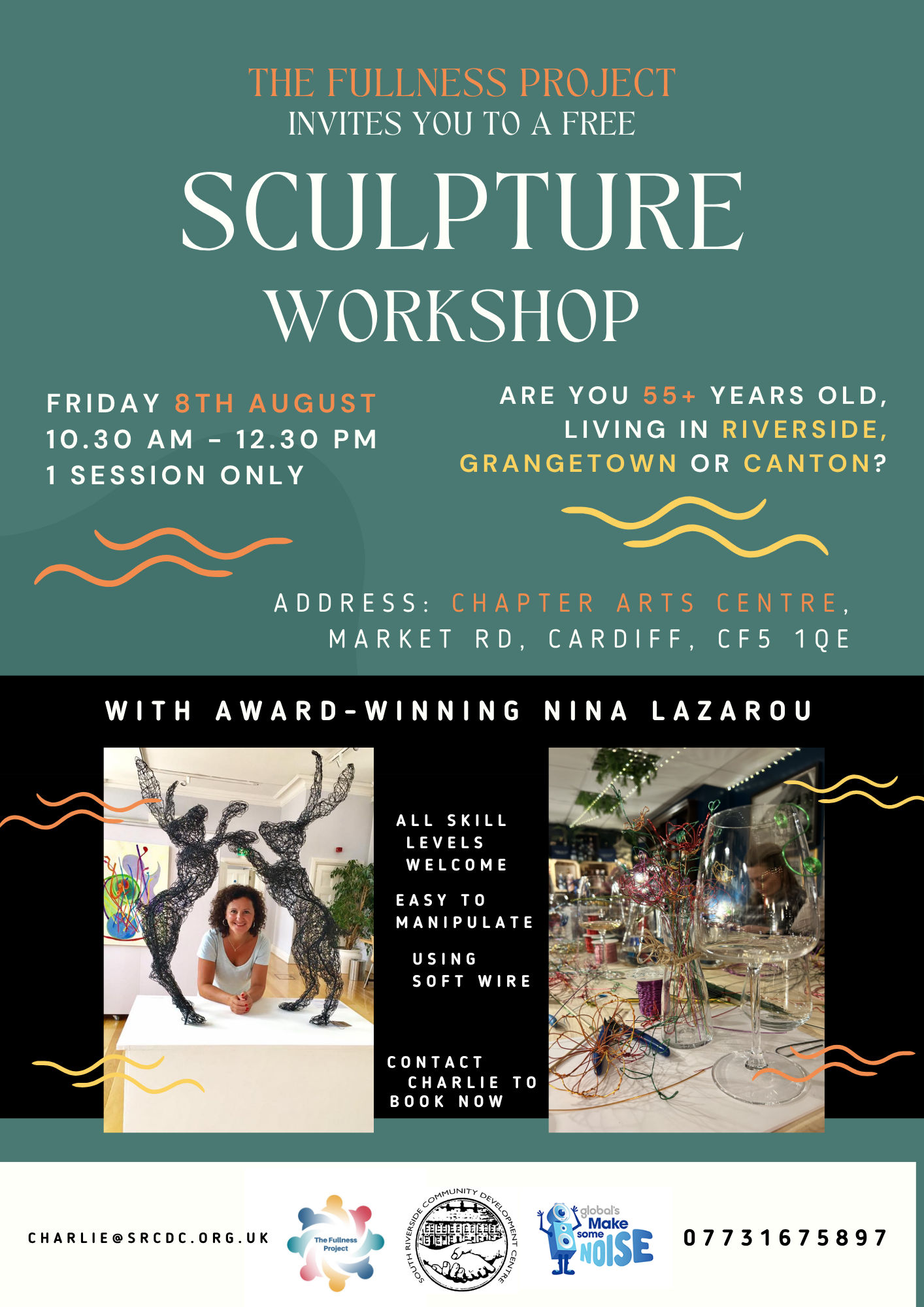 Sculpture Workshop 8th August 2025 – SRCDC